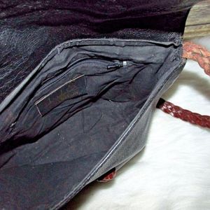 L.J.S Collection | Bags | Vintage Ljs Collection Black Leather ...
